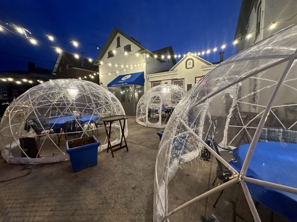 Obed and Isaac's Microbrewery & Eatery - Igloo Dining