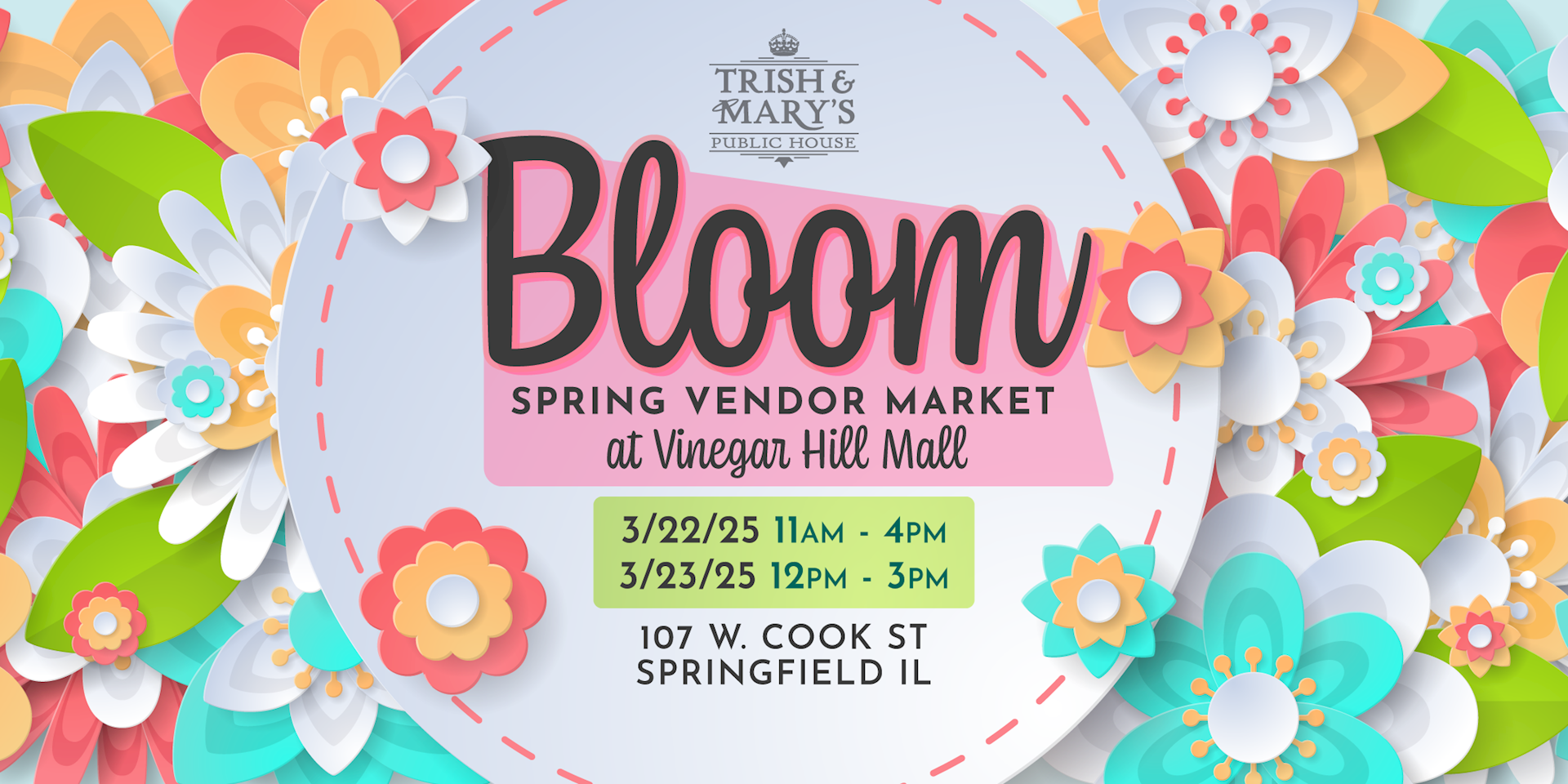 Trish & Mary's Pub - Springfield, Illinois - Bloom Market Vendor